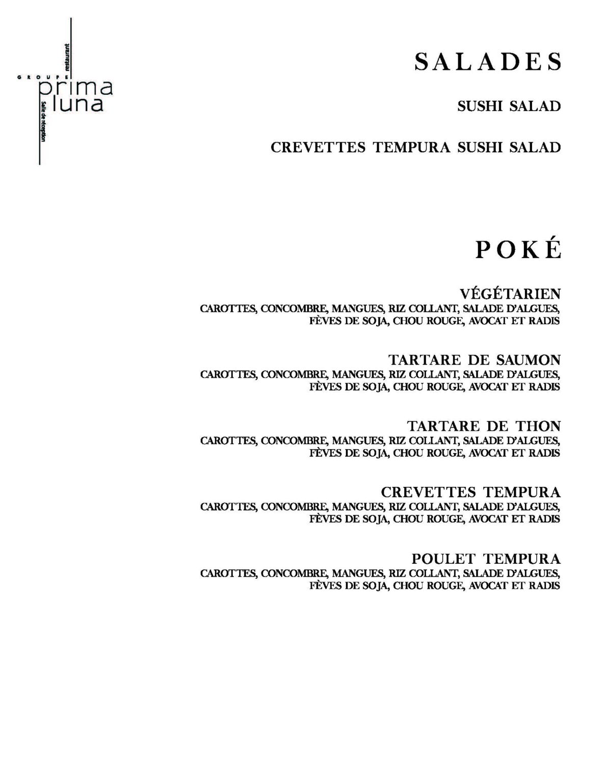 prima luna restaurant - Prima Luna